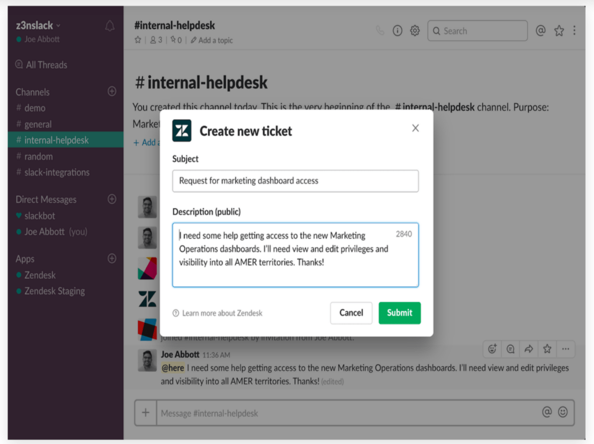 ZendeskならSlack連携も簡単！問い合わせ管理・情報共有を容易にするSlack連携の方法 - ZeQ,inc.